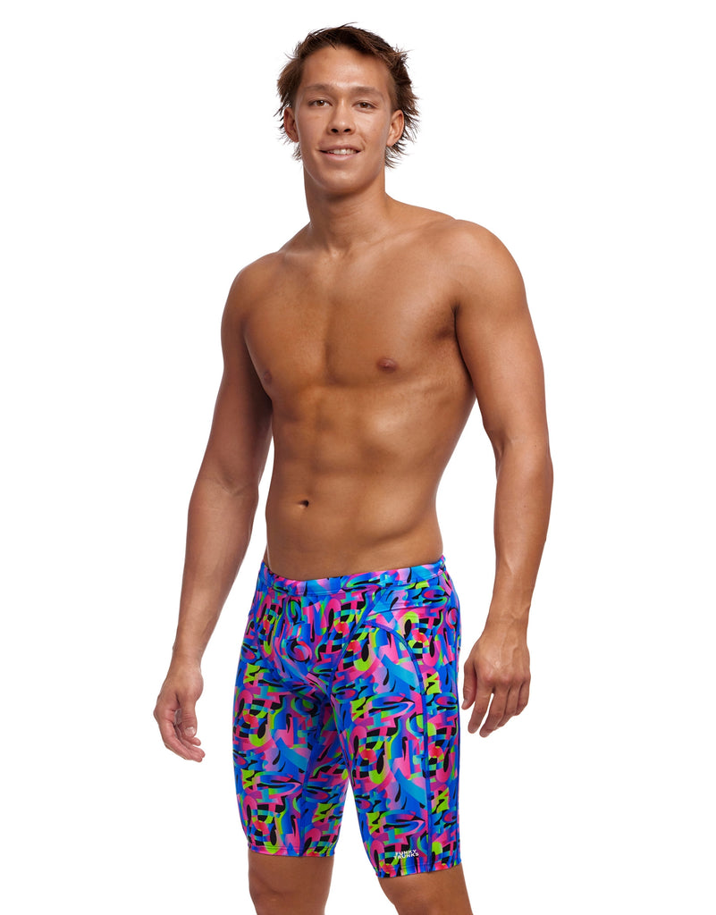 Funky Trunks Funk & Blues Swim Training Jammers - Multi | Simply Swim ...