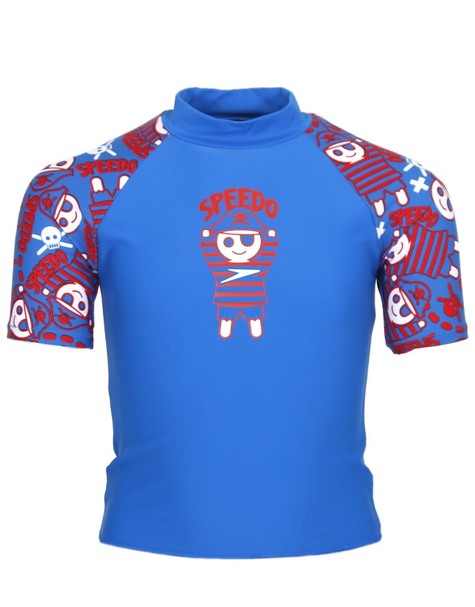 Speedo Tots Boys Pirates Sun Protection T-Shirt - Blue | Simply Swim ...