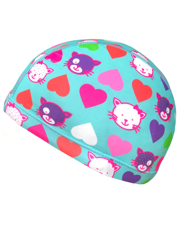 Simply Swim Junior Fun Patterns Lycra Swim Cap | Simply Swim | Simply ...