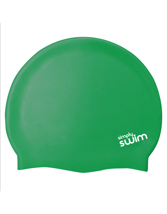 Simply Swim Adult Solid Colours Silicone Swim Cap | Simply Swim ...