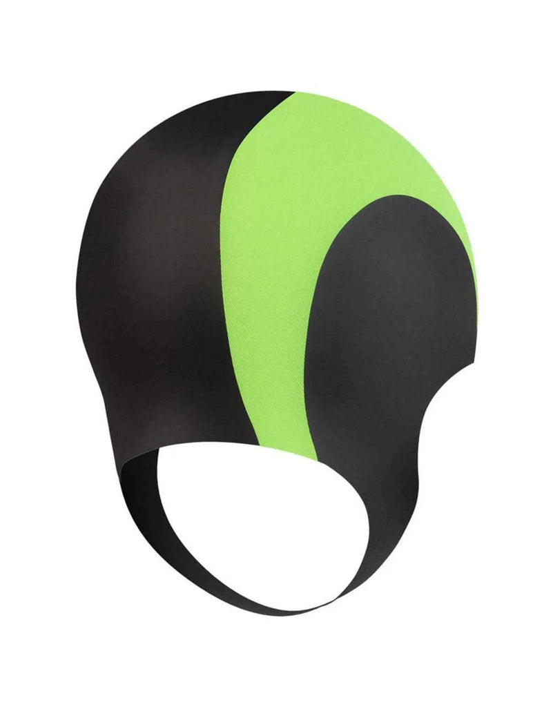 Speedo Xenon Neoprene Cap - Black/Neon Yellow | Simply Swim | Simply ...