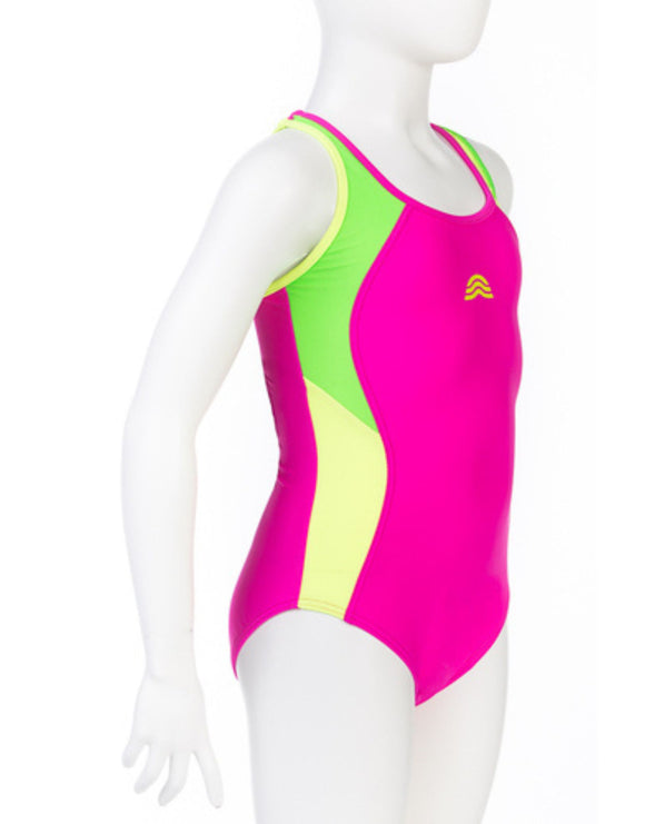 Aquarapid Girls Liri Swimsuit - Pink | Simply Swim | Simply Swim UK