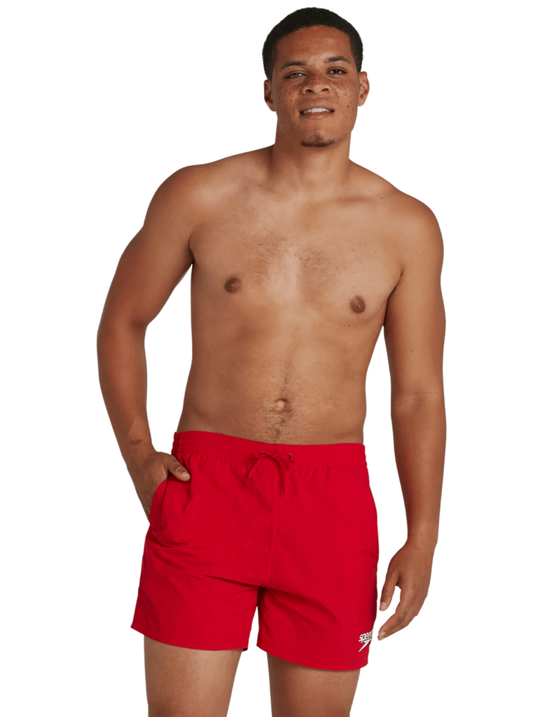 Speedo Essentials 16" Watershorts - Red | Simply Swim | Simply Swim UK