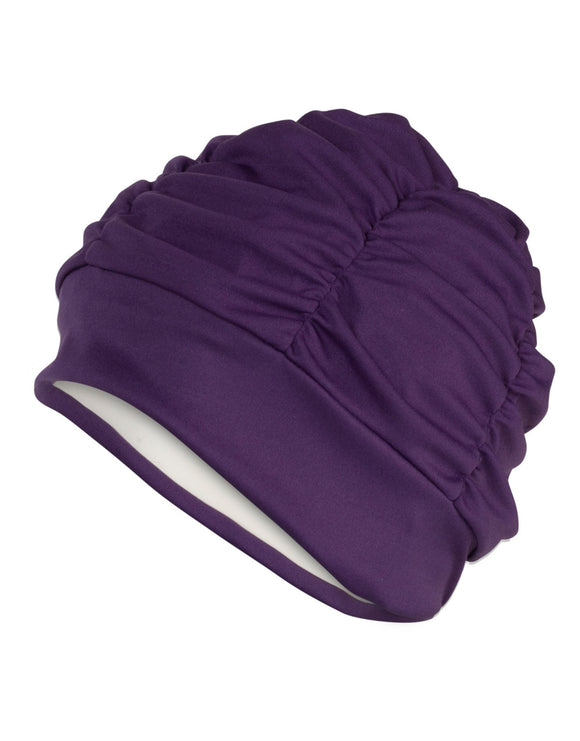 Fashy Pleated Fabric Swim Cap | Simply Swim | Simply Swim UK