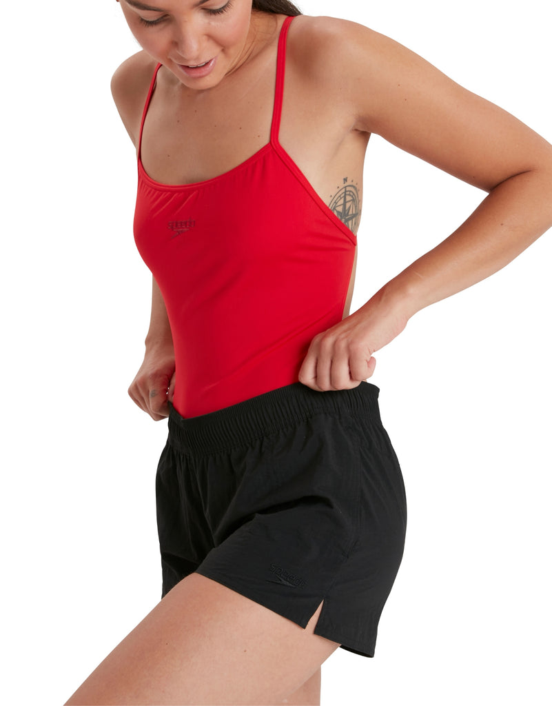 Speedo Womens Essential Watershort - Black | Simply Swim | Simply Swim UK